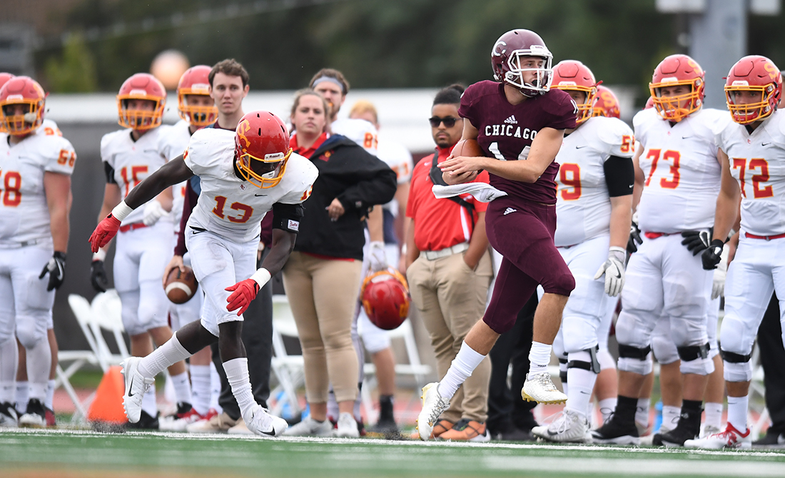 Maroon Football Utilizes Complete Effort to Roll Through Illinois ...