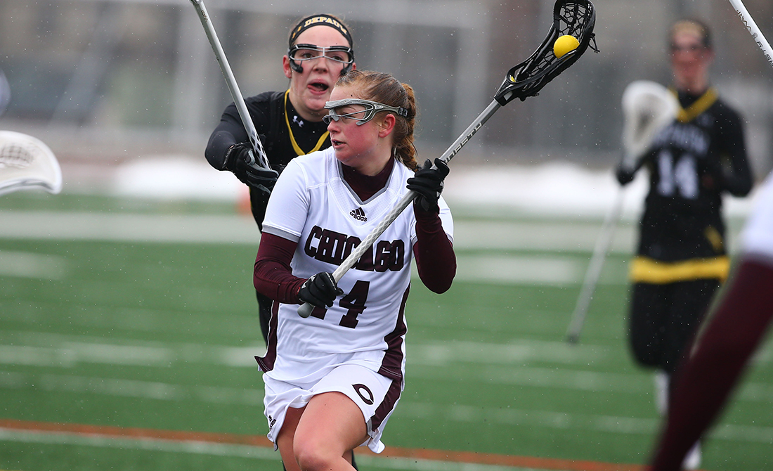 Maroon Women's Lacrosse Tops Albion 13-10 - University of Chicago