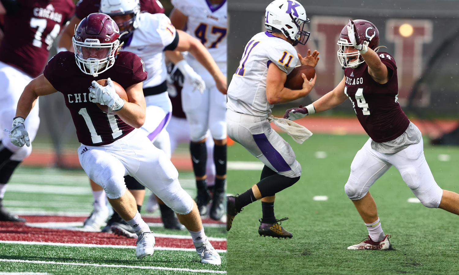 Maroon Football Rolls Knox 45-10 - University of Chicago