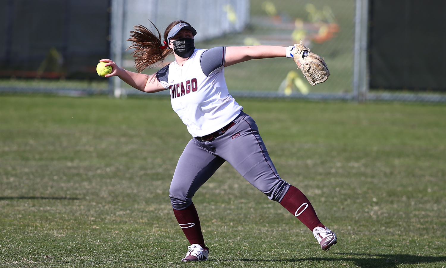 Maroon Softball Falls to Carthage, 5-3 and 3-0 - University of Chicago