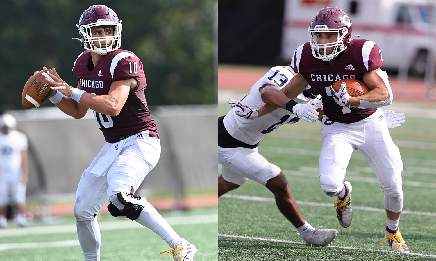 Maroon Football Bowls Over Knox 50-14 - University of Chicago