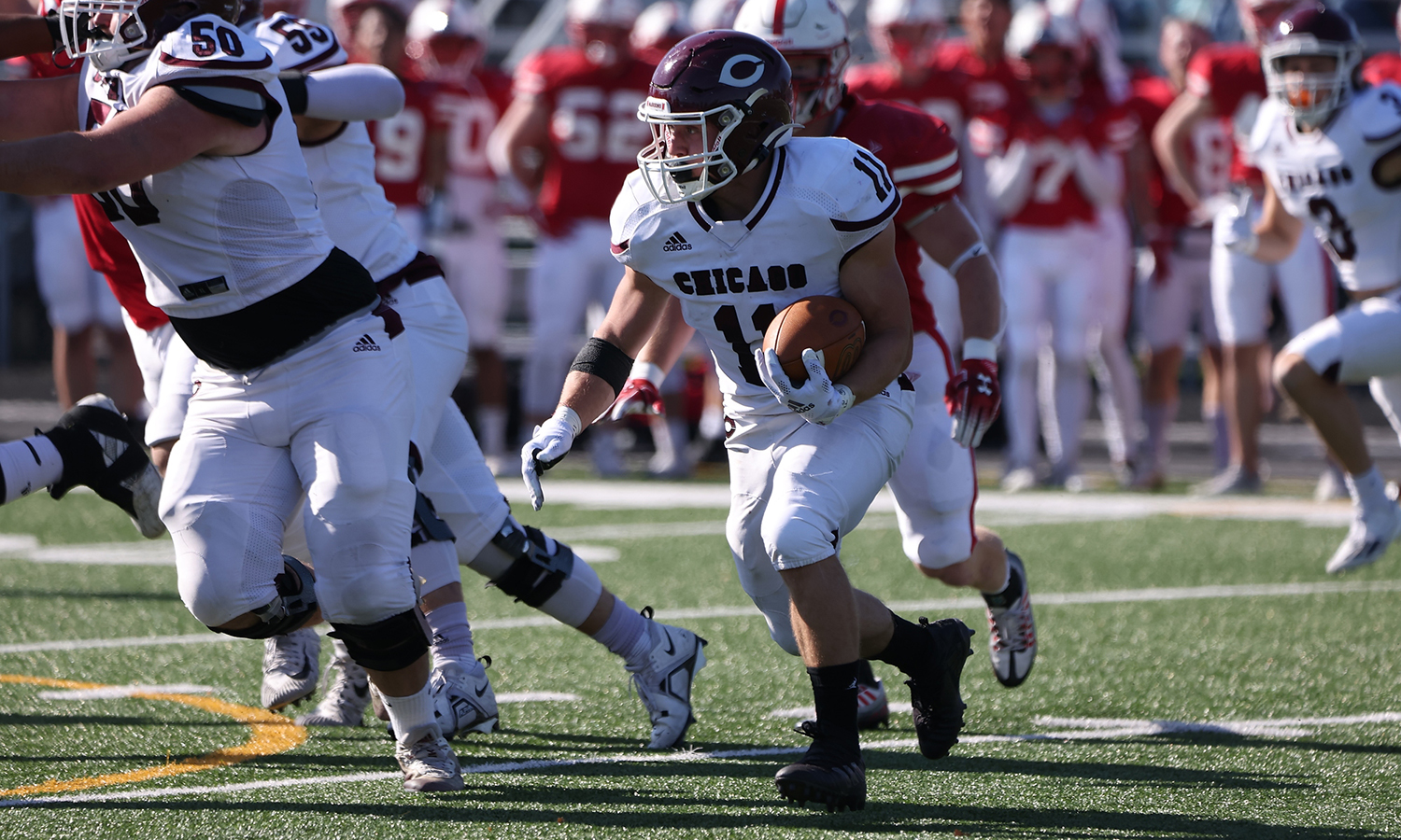 Maroon Football Outlasted by Ripon, 19-16 - University of Chicago