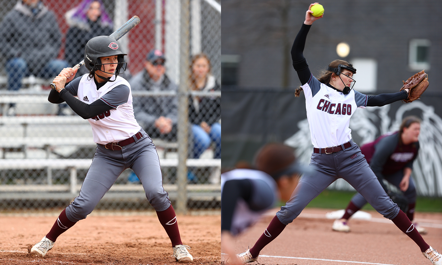 UChicago Softball Sweeps Doubleheader at Carroll - University of Chicago