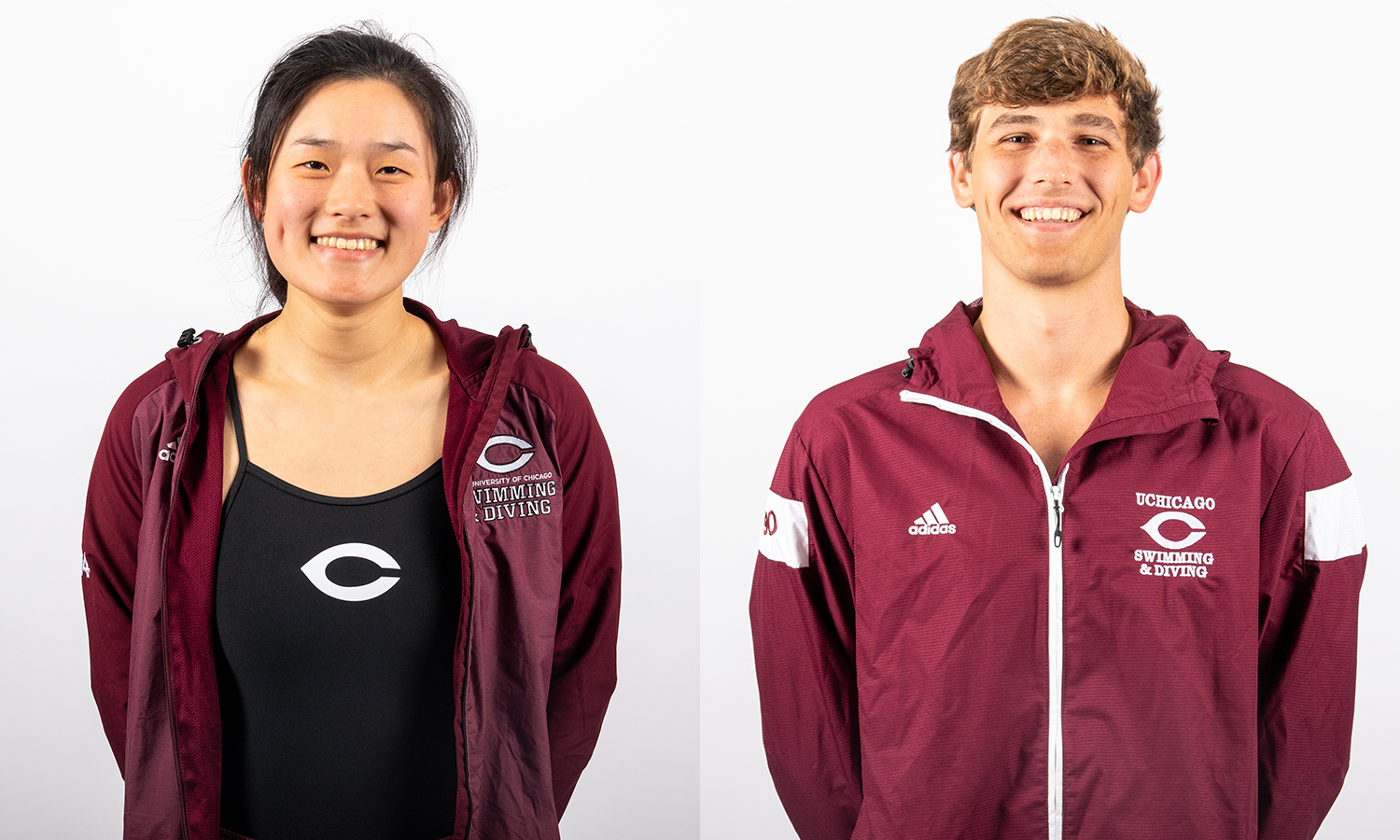 Maroon Swimming & Diving Sweeps DePauw and Calvin - University of Chicago