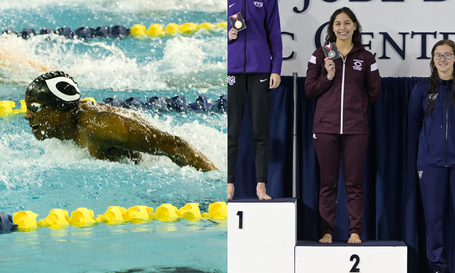 UChicago Swimming & Diving Breaks Two Records, Men Hold the Lead at ...