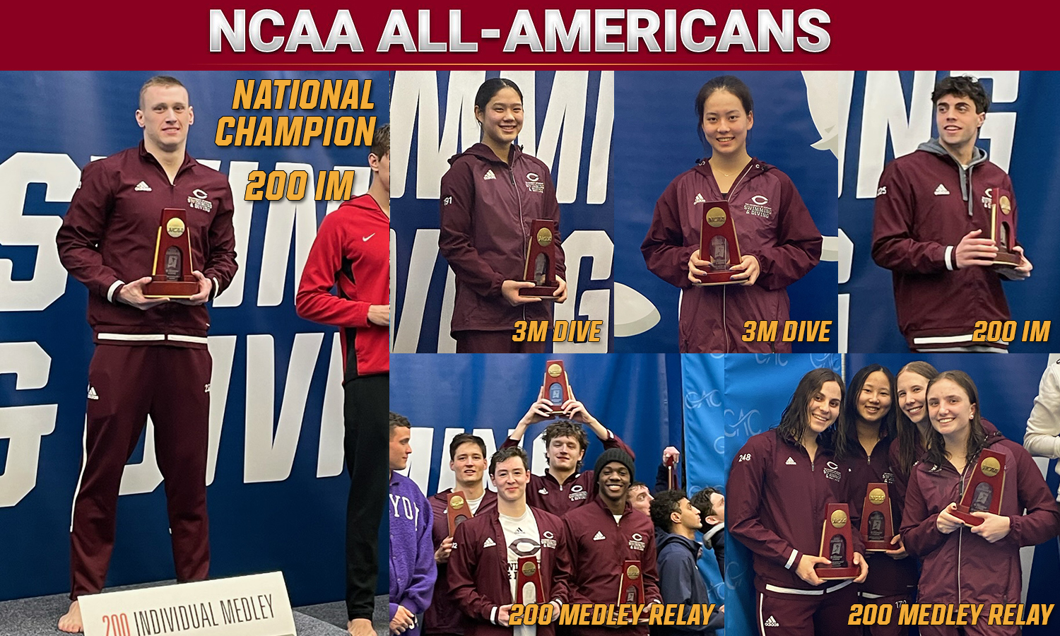 Clasen Repeats as National Champion to Lead UChicago Swimming & Diving ...