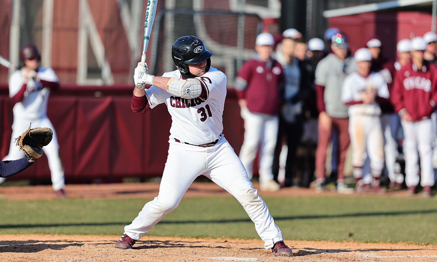 Baseball Powers to Doubleheader Sweep of Knox - University of Chicago