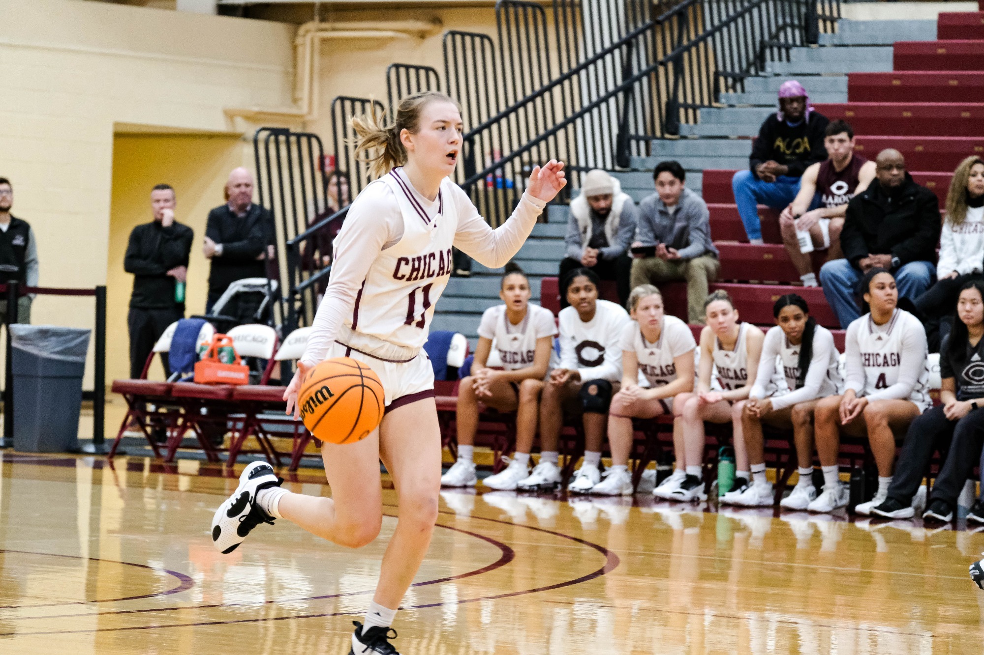 Women's Basketball Aggressive Play Helps Upend #6 Emory - University of ...