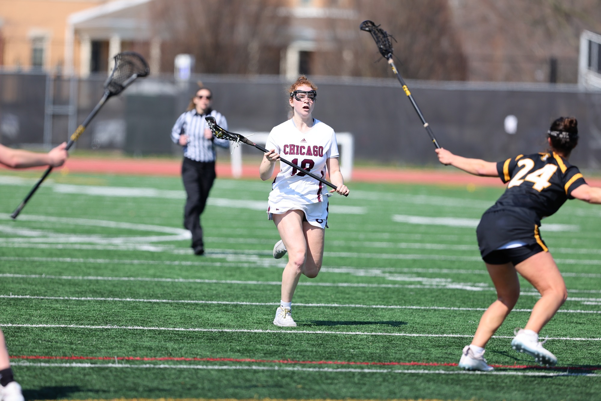 #19 Women's Lacrosse Chops Down LFC To Open Season - University of Chicago