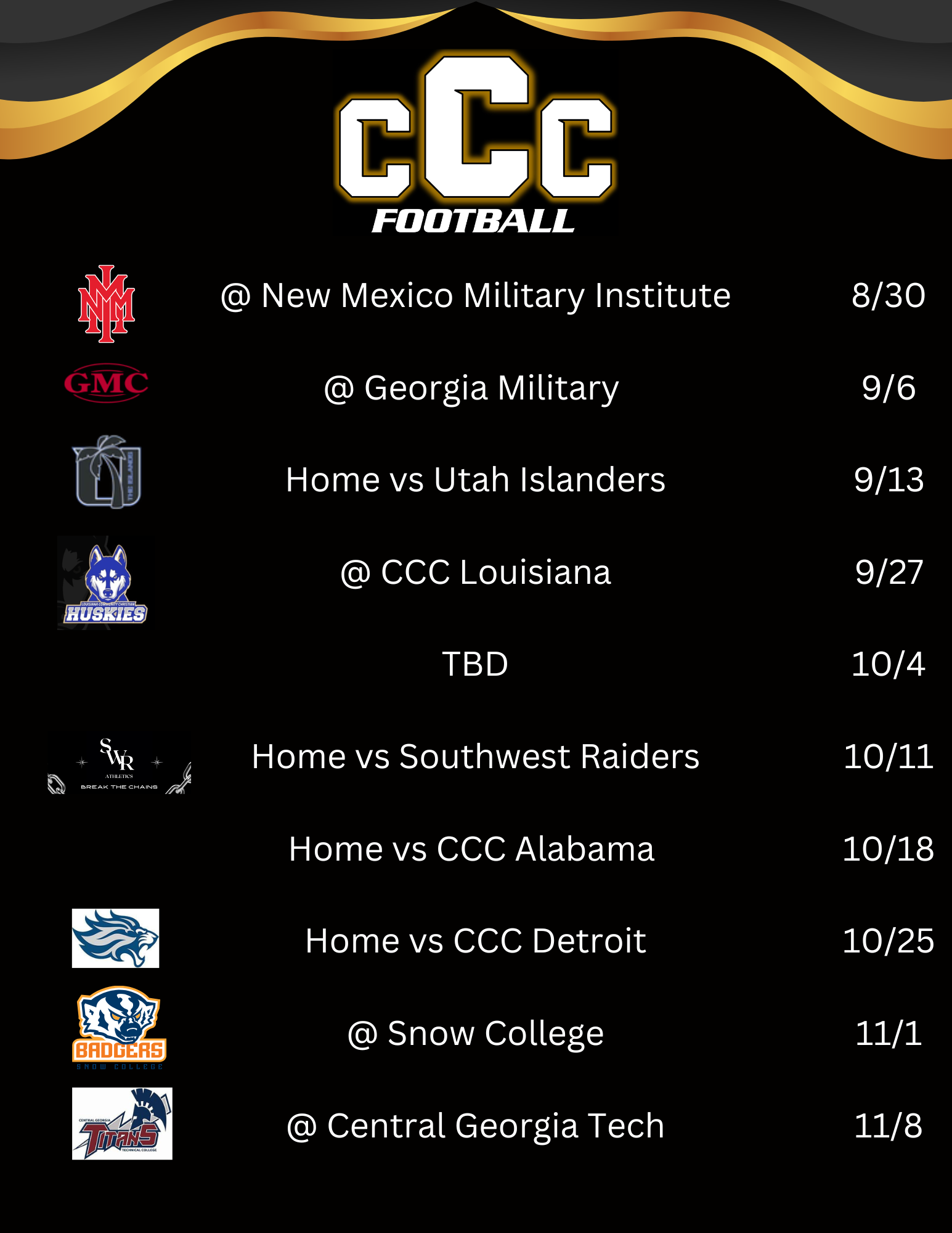 Season Opener is Here - Community Christian College