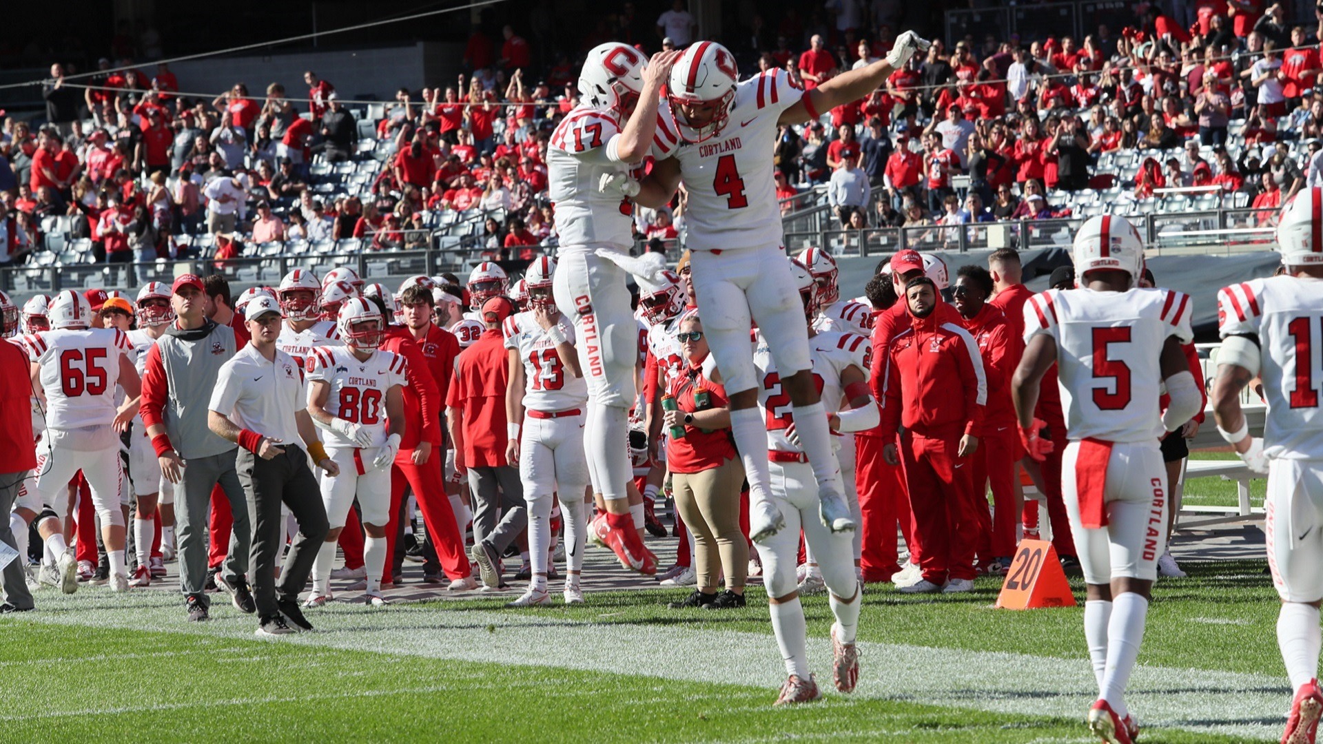 Cortland Loses Cortaca Jug Game, 34-17, in Front of More Than 40,000 at ...