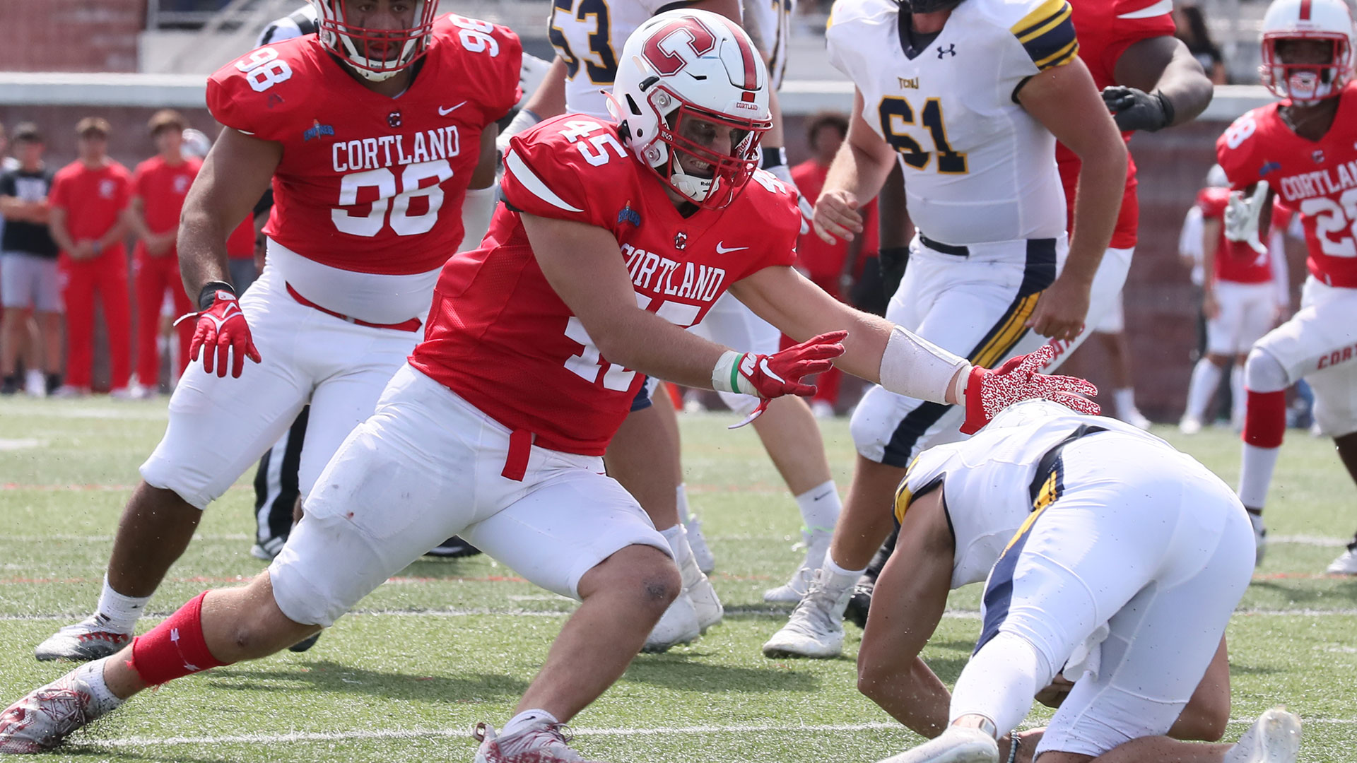 #11/13 Red Dragons Explode for 69-7 Win vs. Visiting Hartwick - SUNY ...