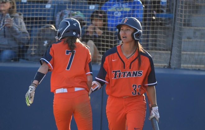 Offense Comes Alive as Titans Split Saturday Doubleheader - California ...