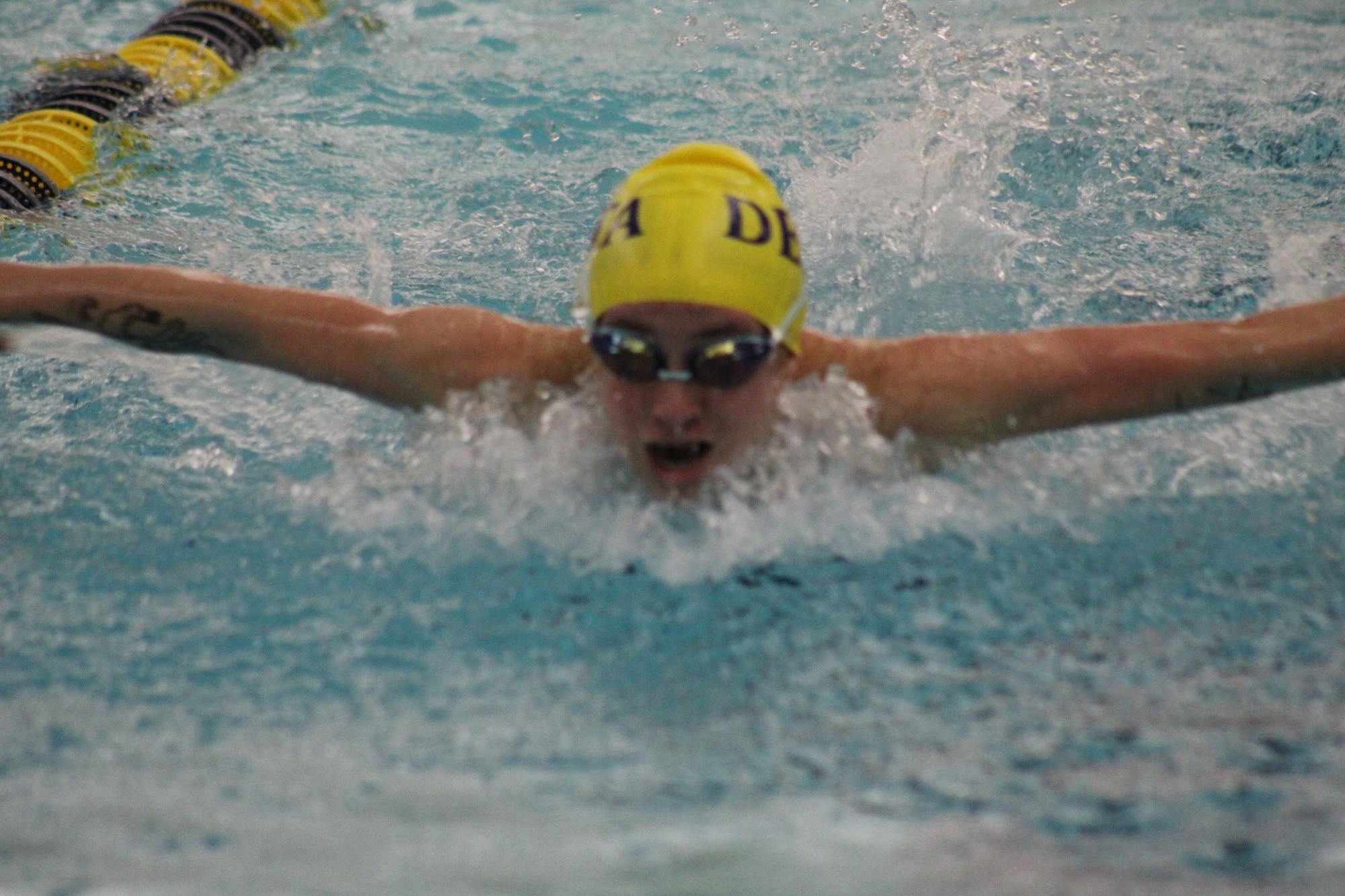 Record Setting Night for the Swim/Dive Team! - Delta High School