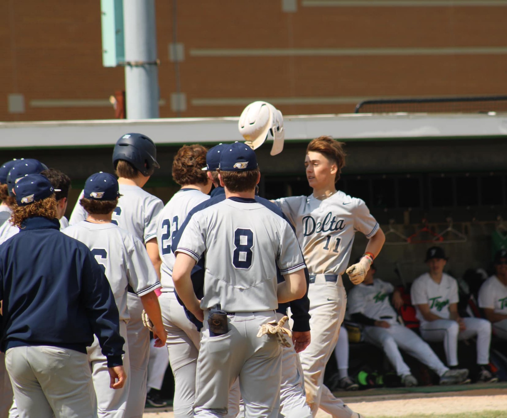 Eagles Split with Tigers - Delta High School