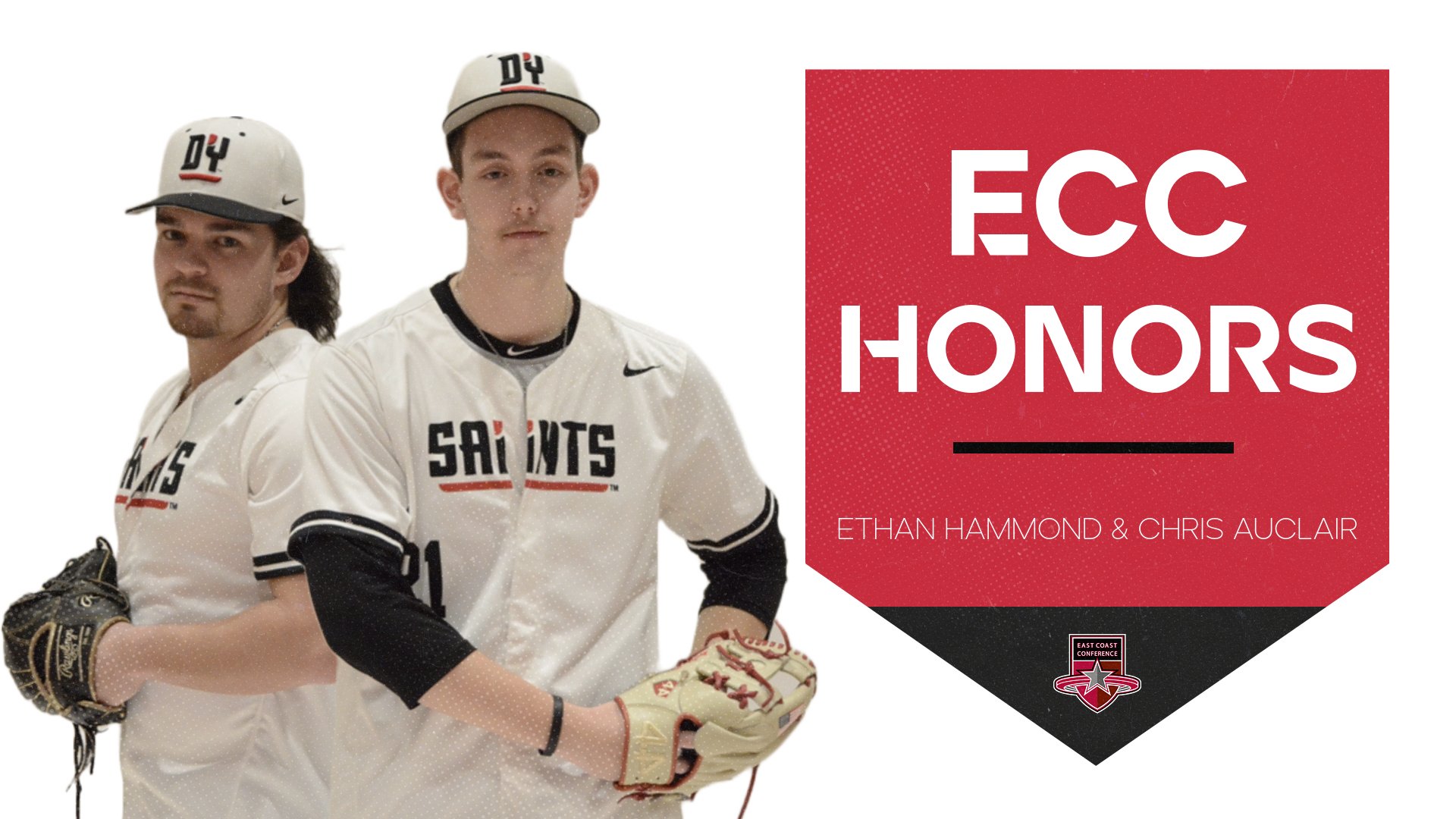Hammond and Auclair with More ECC Recognition - D'Youville University