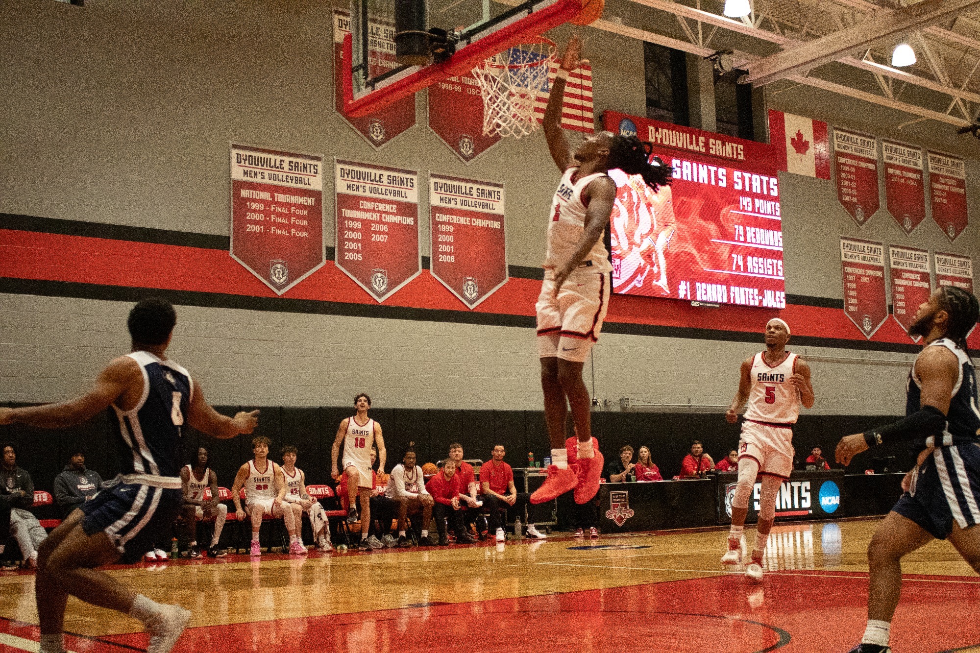 Hot Shooting In Second Half Powers Men's Basketball Past Mercy - D ...