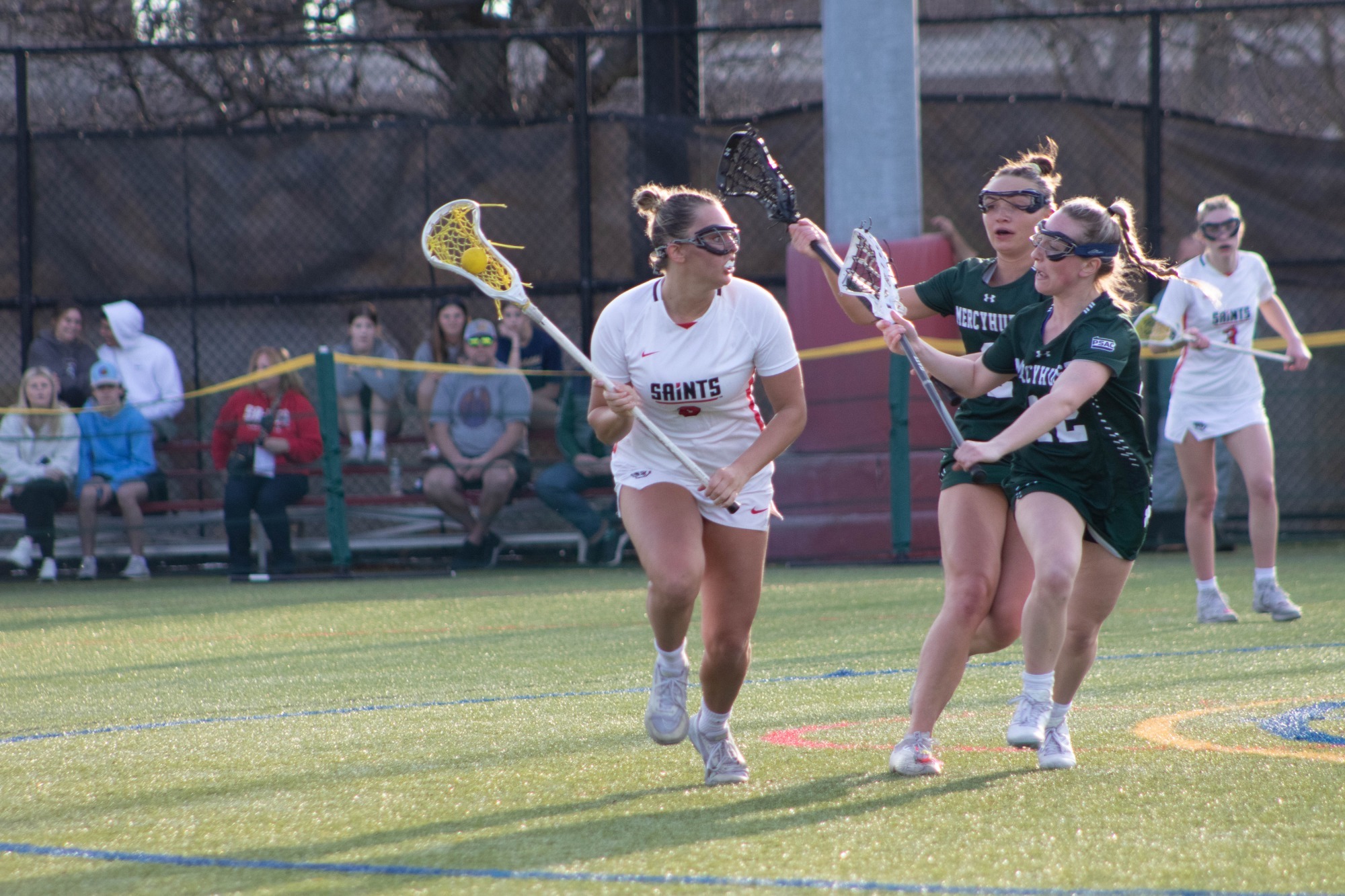 Women's Lacrosse Explodes for Eight Goals in the Fourth to Power Past ...