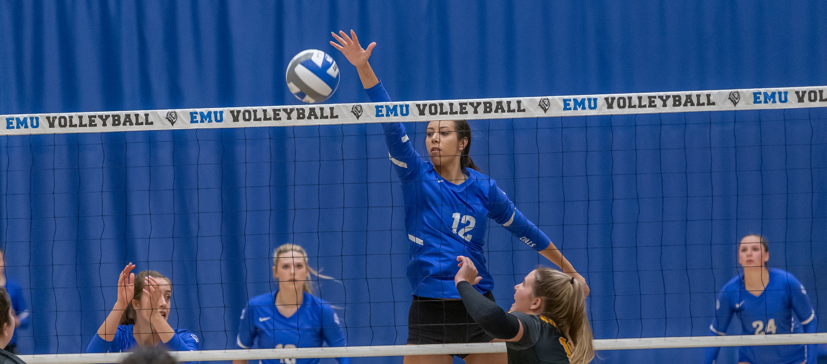 EMU Takes Down Ferrum in Women's Volleyball - Eastern Mennonite University