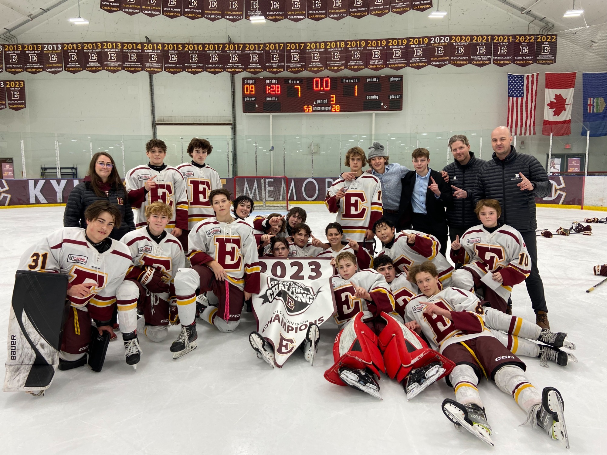 U15 Wins Second Consecutive Tournament - Edge School