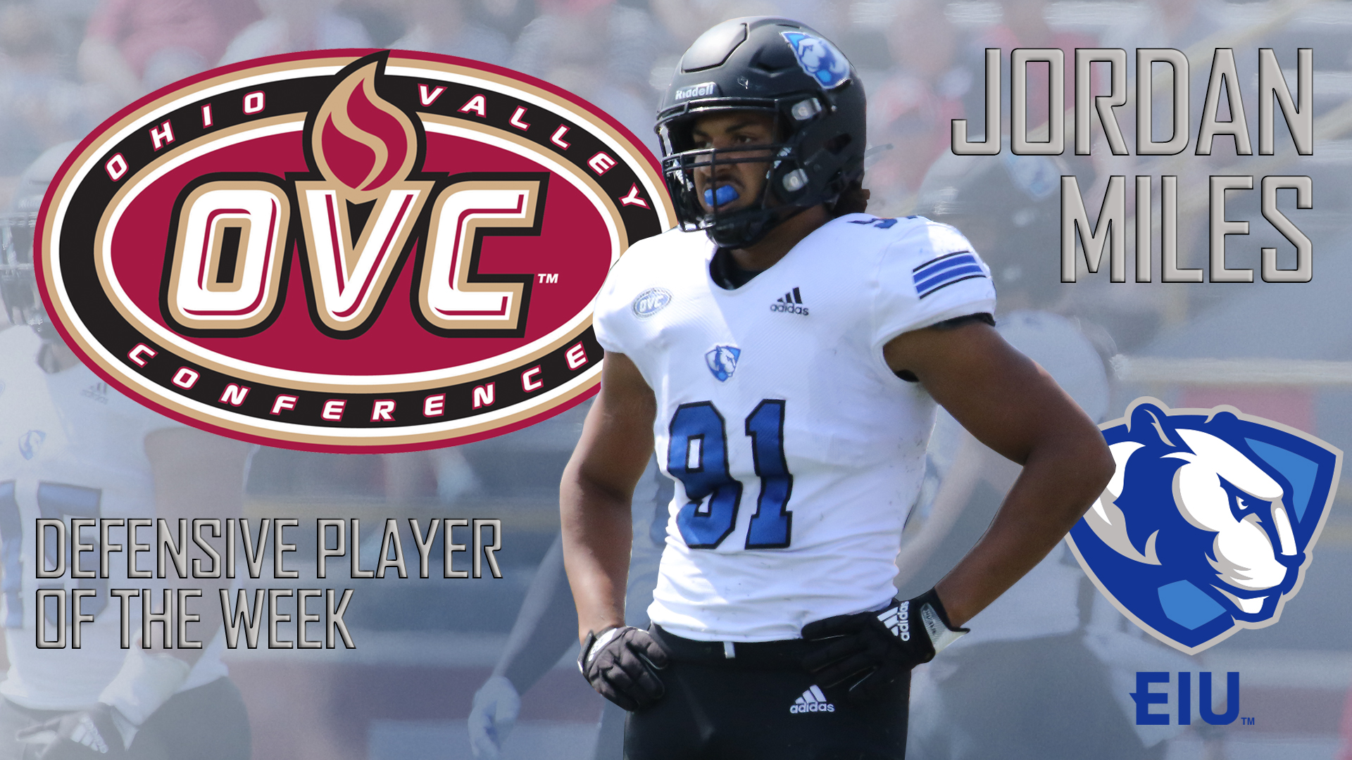 Jordan Miles - Football - Eastern Illinois University Athletics