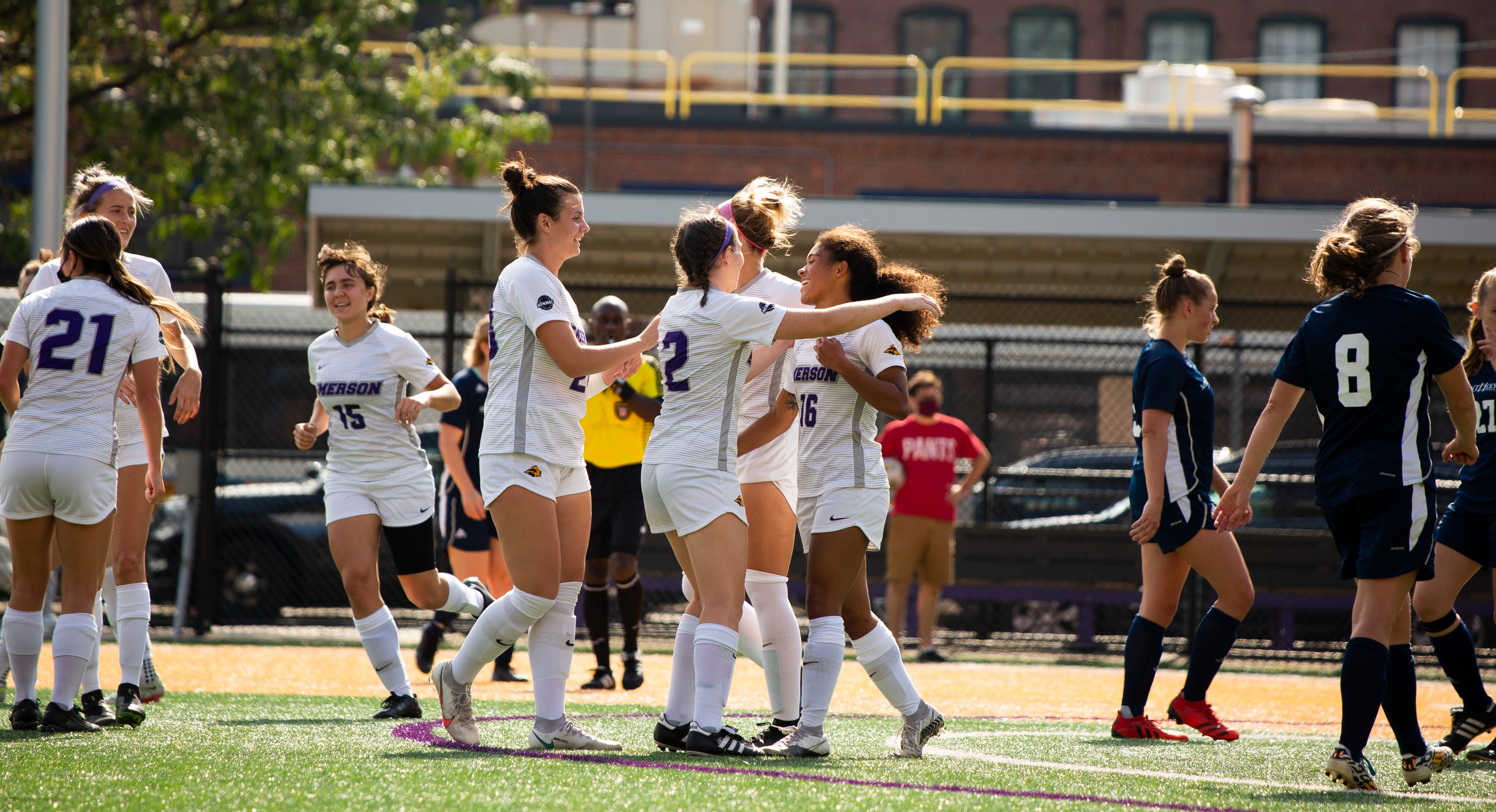 Women's Soccer downs Wheaton 2-1 - Emerson College