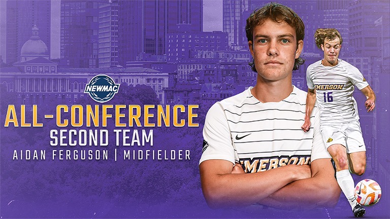 Men's Soccer Aidan Ferguson Earns NEWMAC Second Team All-Conference ...