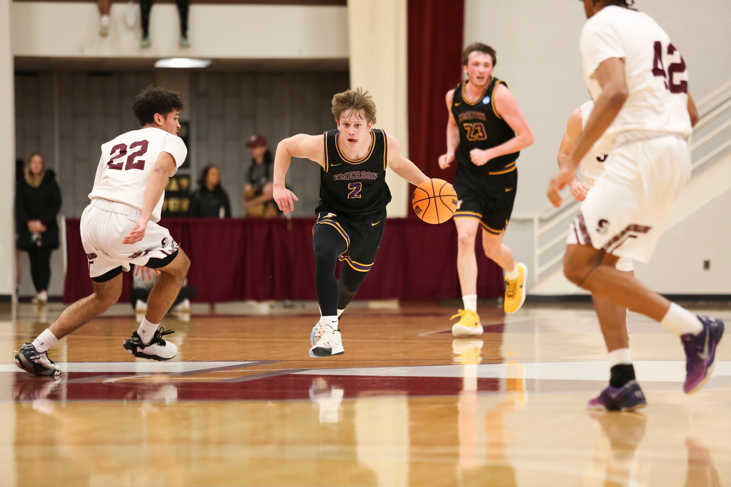 Men's Basketball Rolls Past MIT, 86-56 - Emerson College
