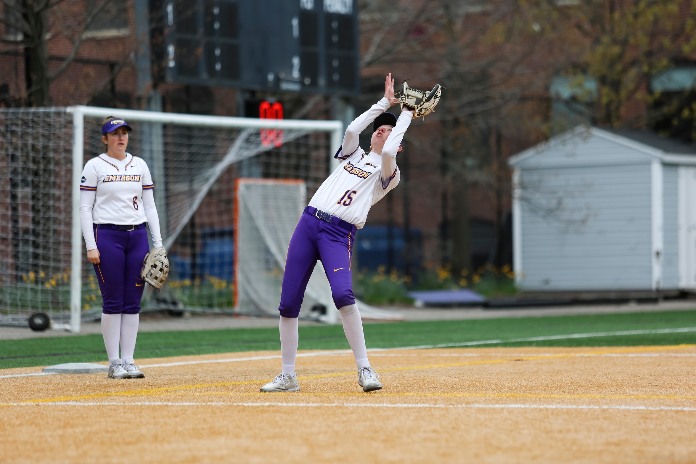 Regan Leads Softball to 13-3 Victory Over Alfred State - Emerson College