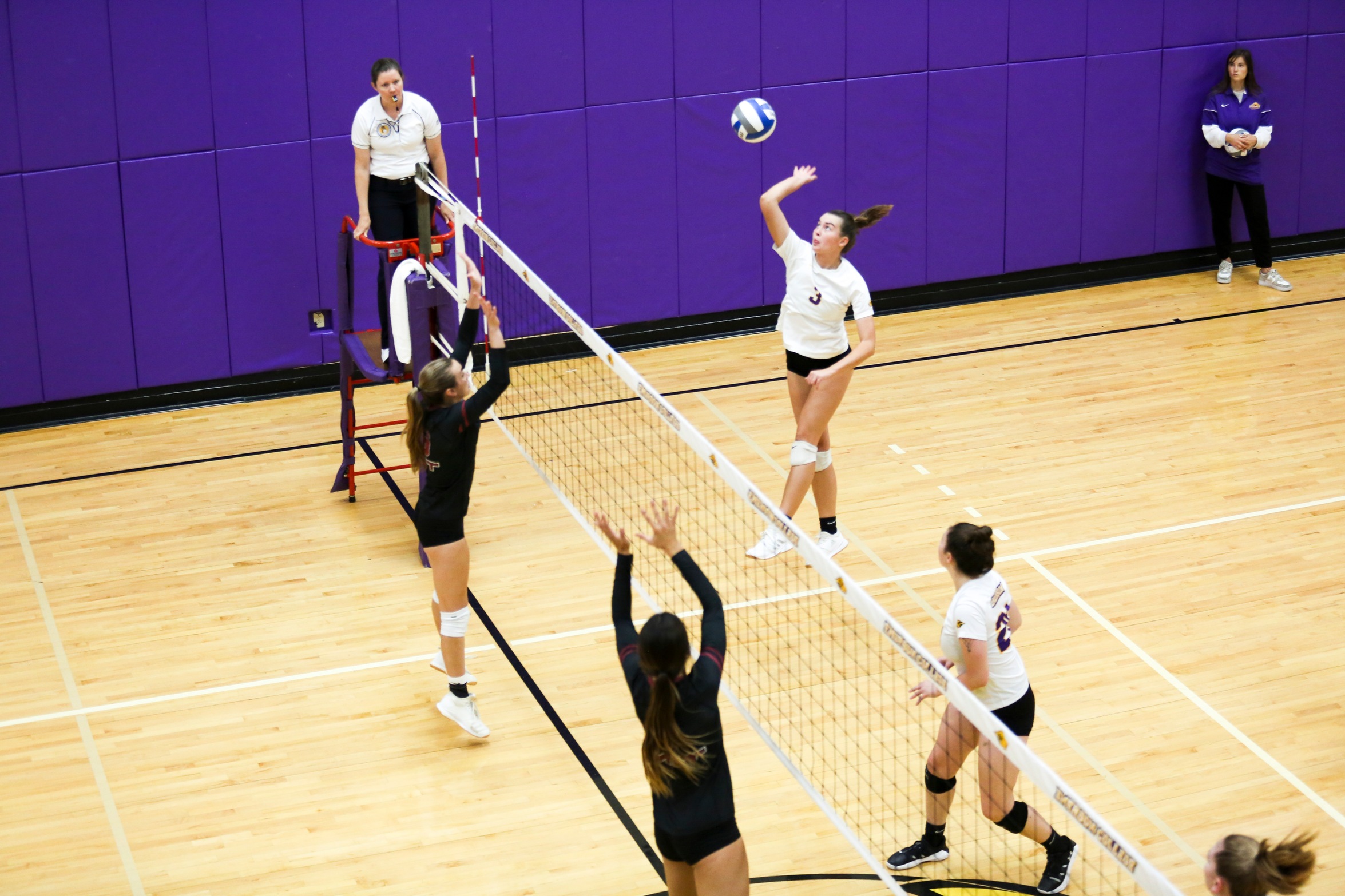 Women's Volleyball Splits Tri-Match Against Baruch and No. 20 Wesleyan ...