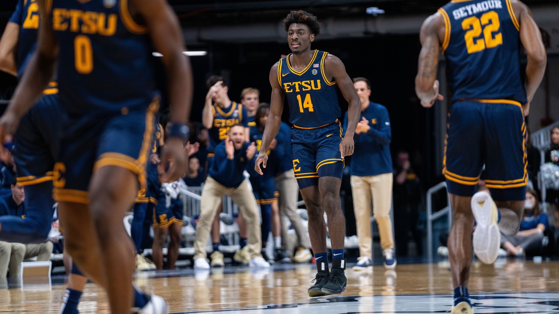 Ebby Asamoah - 2023-24 - Men's Basketball - East Tennessee State University