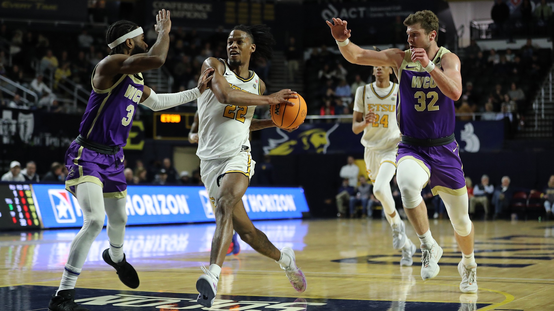 Western Carolina hands Bucs first home loss - East Tennessee State ...