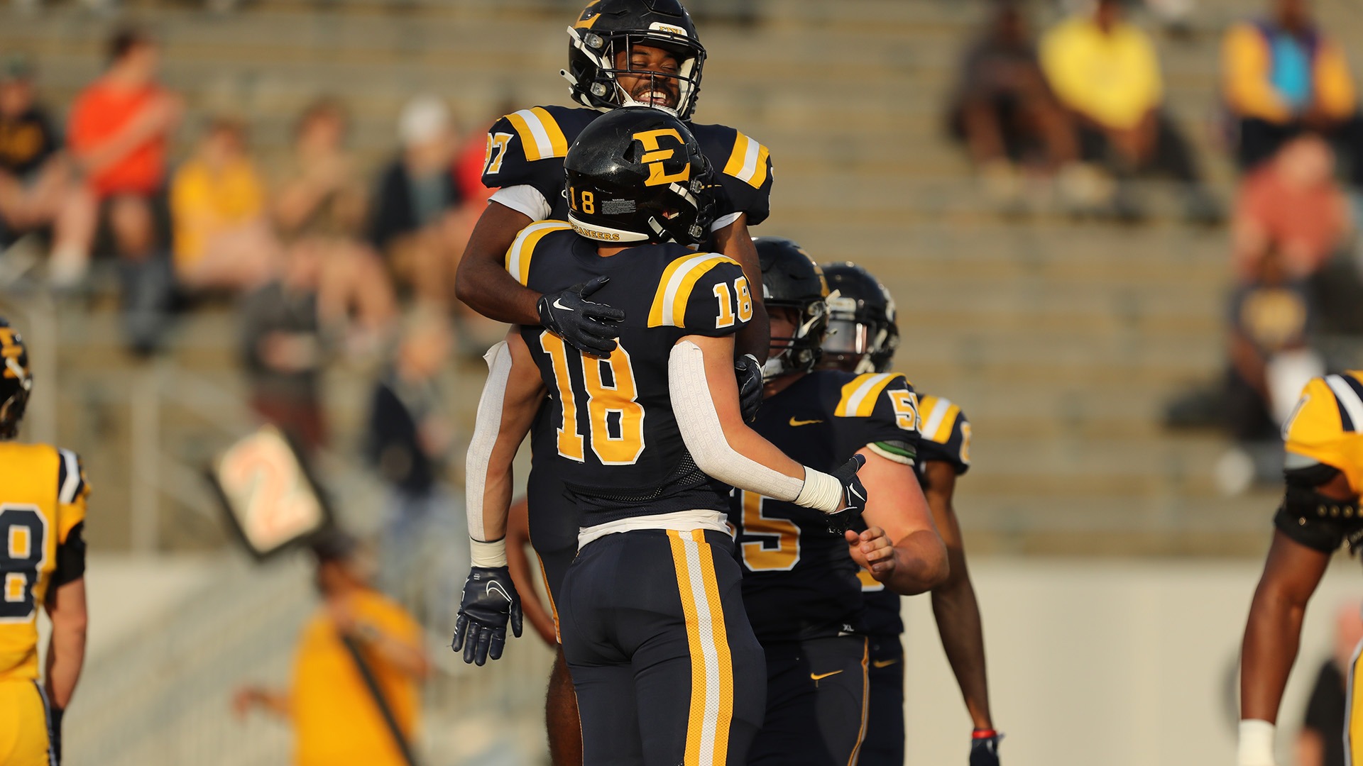 Blue defeats Gold in Ballad Health Spring Game - East Tennessee State ...