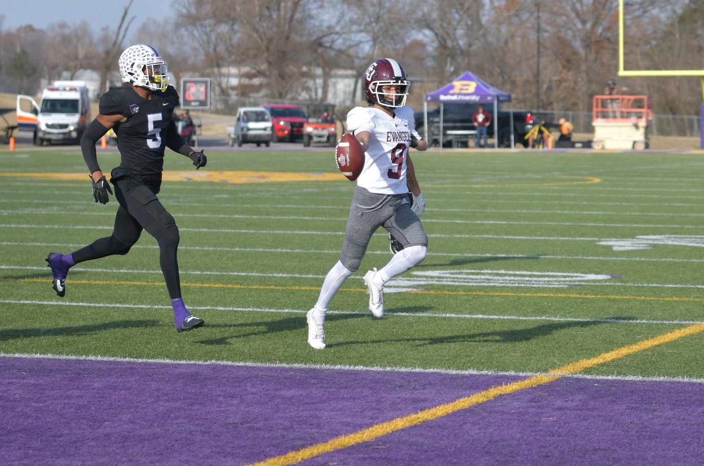 No. 9 Evangel Football Season Ends as Comeback Falls Short in NAIA 2nd ...