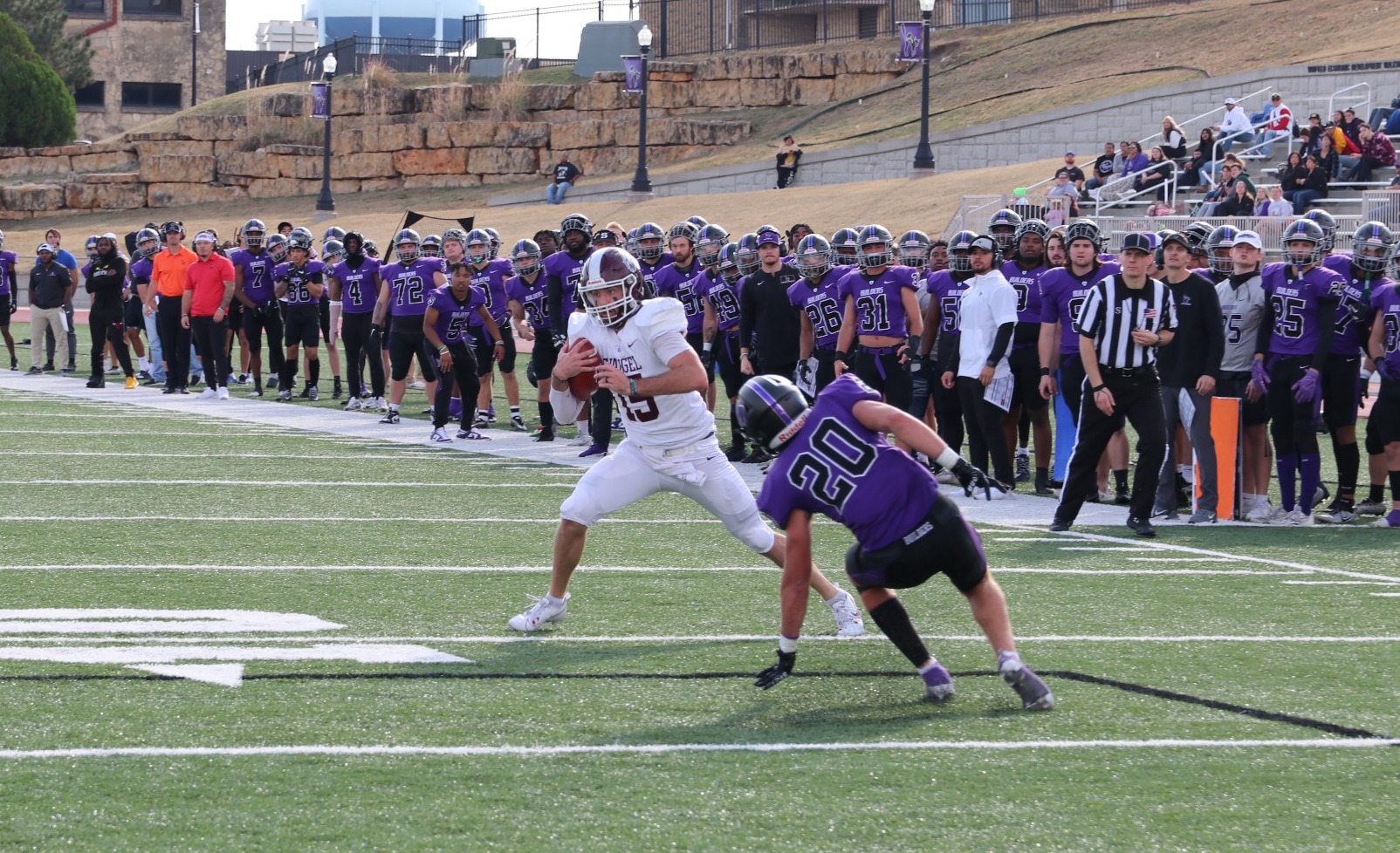 #10 Evangel Football Stays Perfect with Late Rally vs #24 Southwestern ...