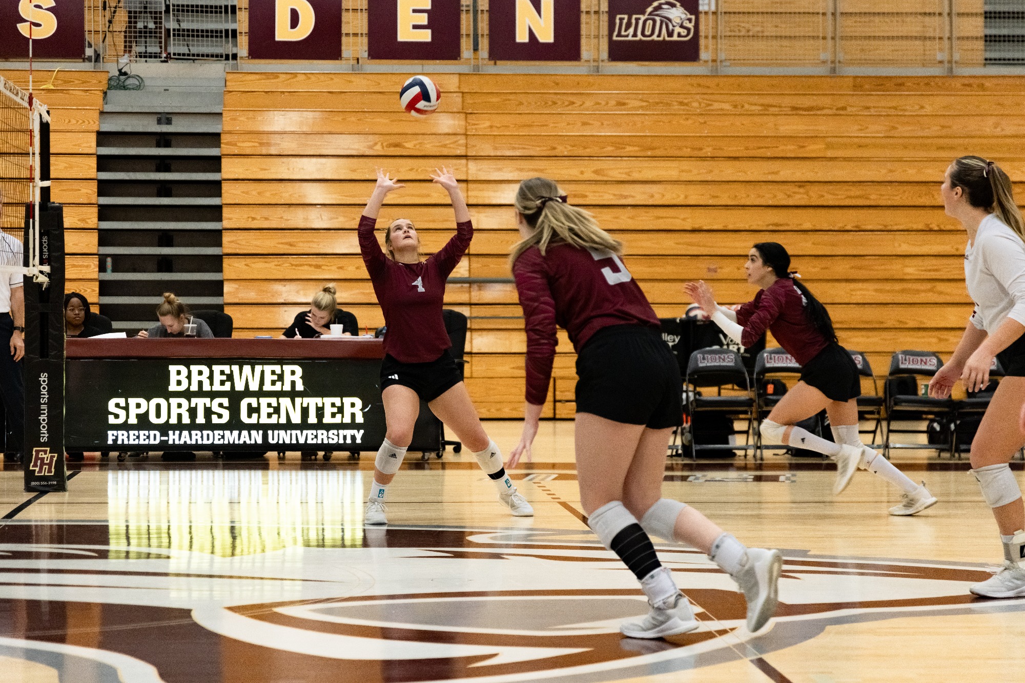 Double-doubles lead Lady Lions to win - Freed-Hardeman University