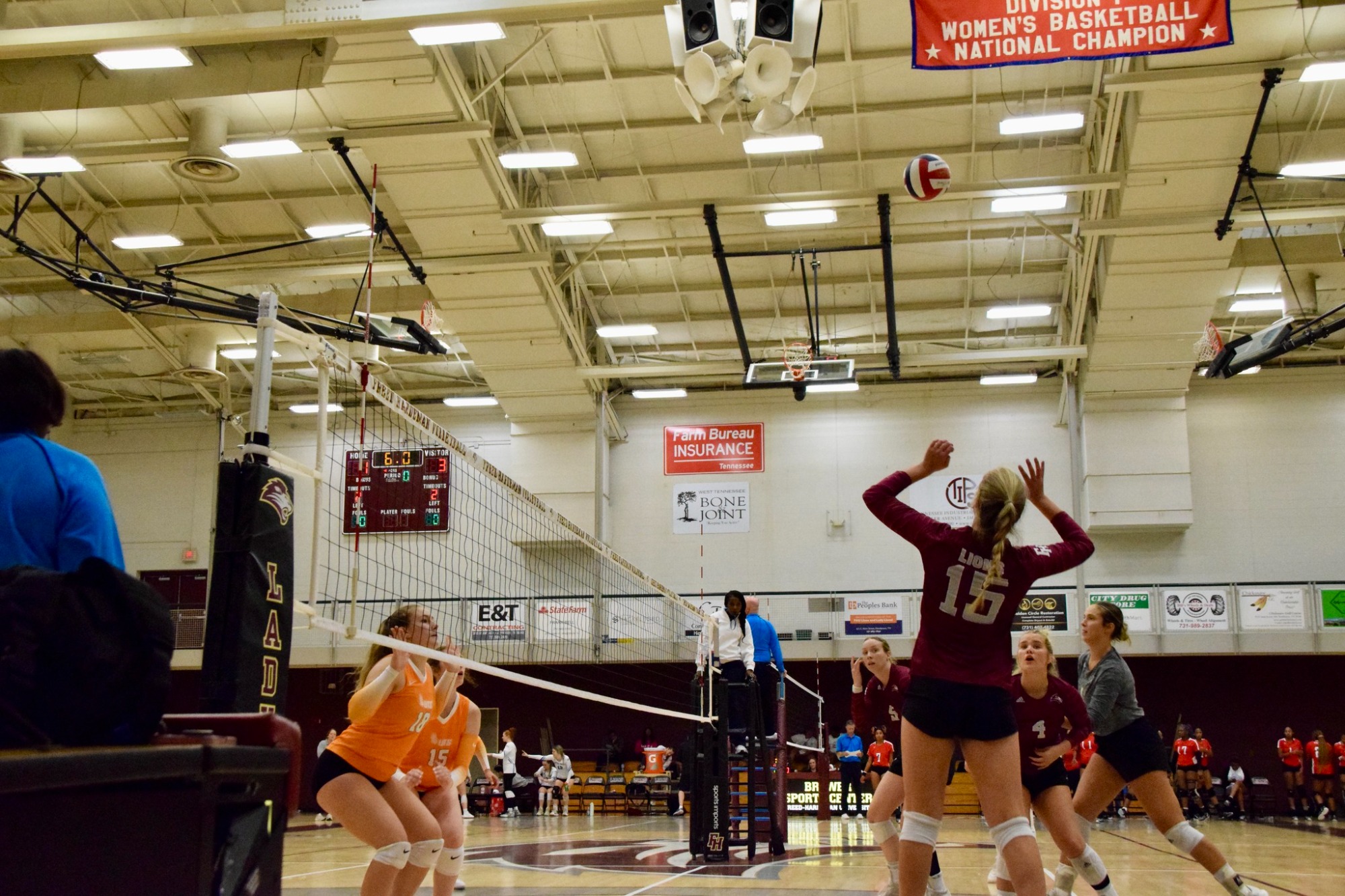 FHU volleyball bounces back with sweep of Pioneers - Freed-Hardeman ...