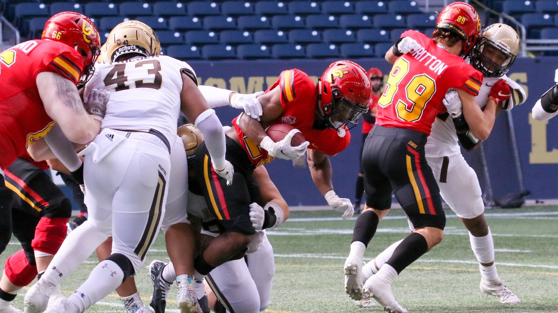 Herd defeat shorthanded Dinos - University of Calgary Athletics