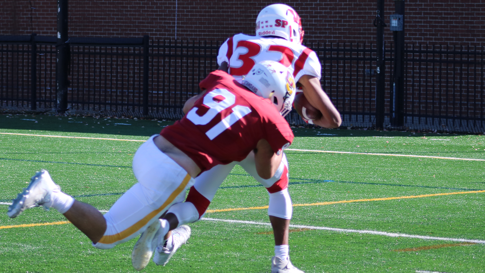 Football Wraps Up Road Action at DePauw - Oberlin College Athletics