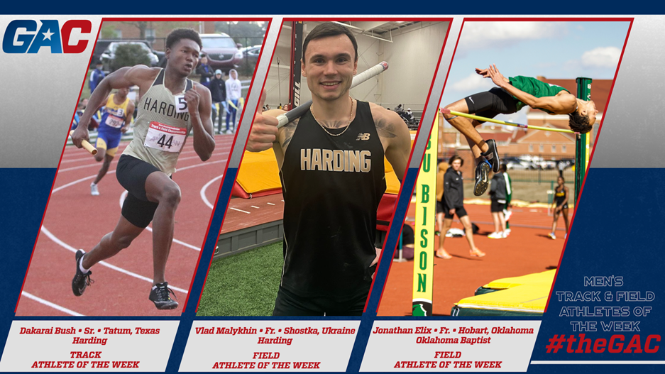 #theGAC WOMEN’S & MEN’S TRACK & FIELD ATHLETES OF THE WEEK (MARCH 28 ...