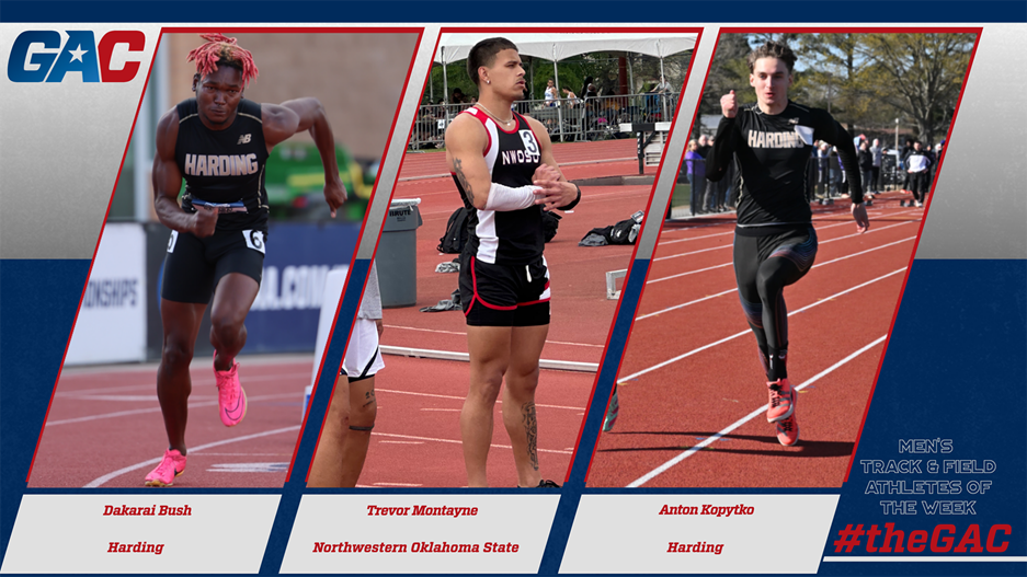 #theGAC WOMEN’S & MEN’S TRACK & FIELD PERFORMERS OF THE WEEK (WEEK TWO ...