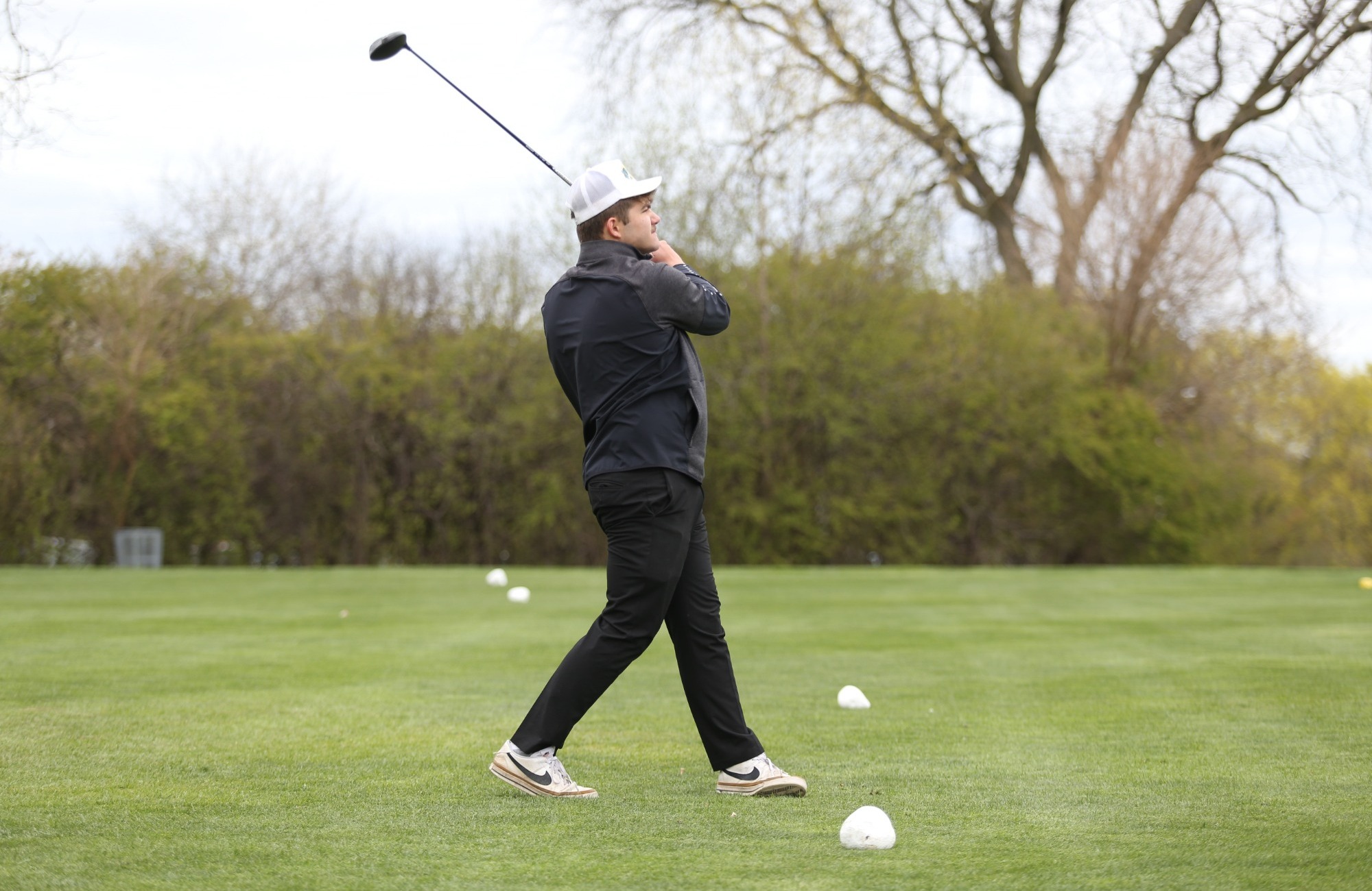 Boys Golf Competes at Barn Hollow - Greenfield High School