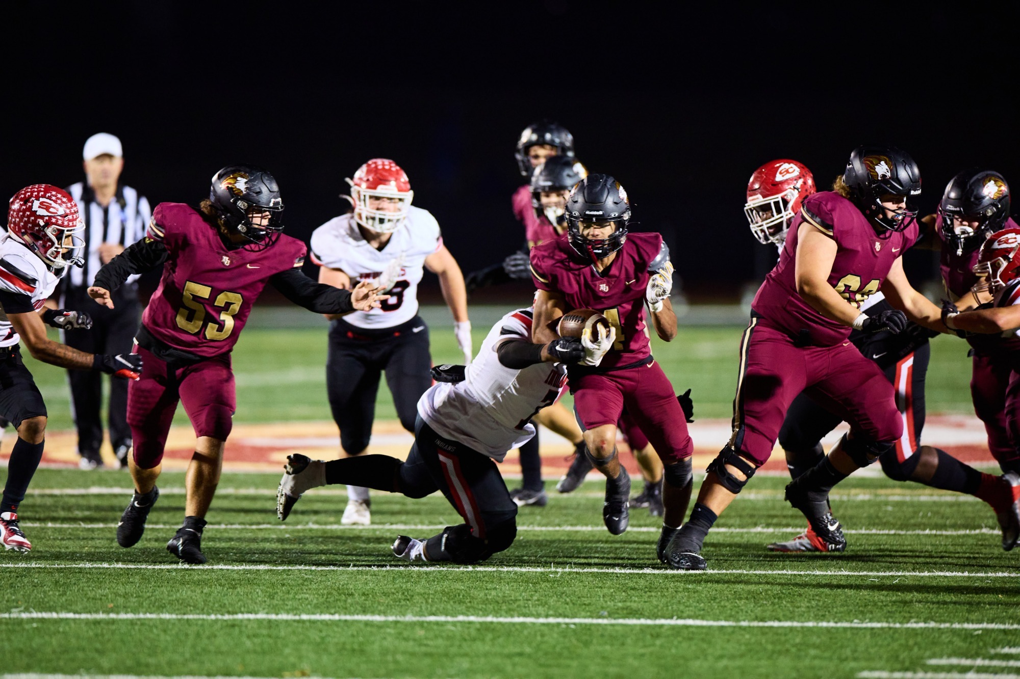 Lions Conclude Season at State Playoffs Against Cedar Grove 30-27 ...