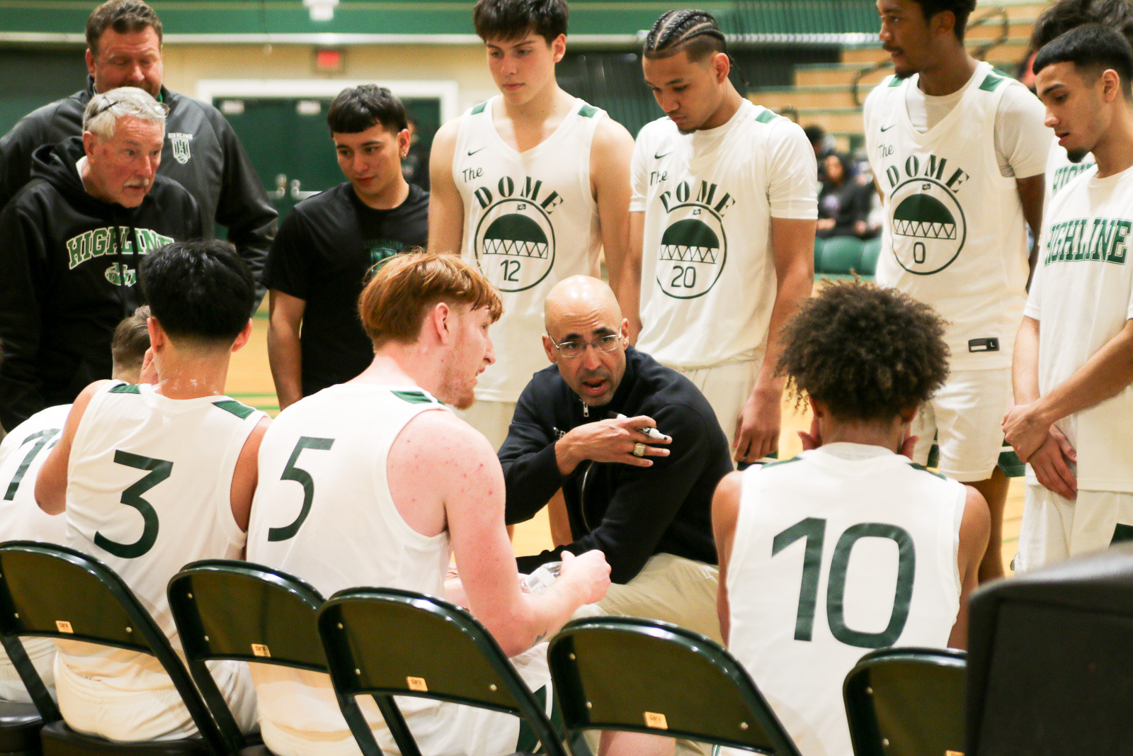 Highline Men's Basketball Tradition - Highline College