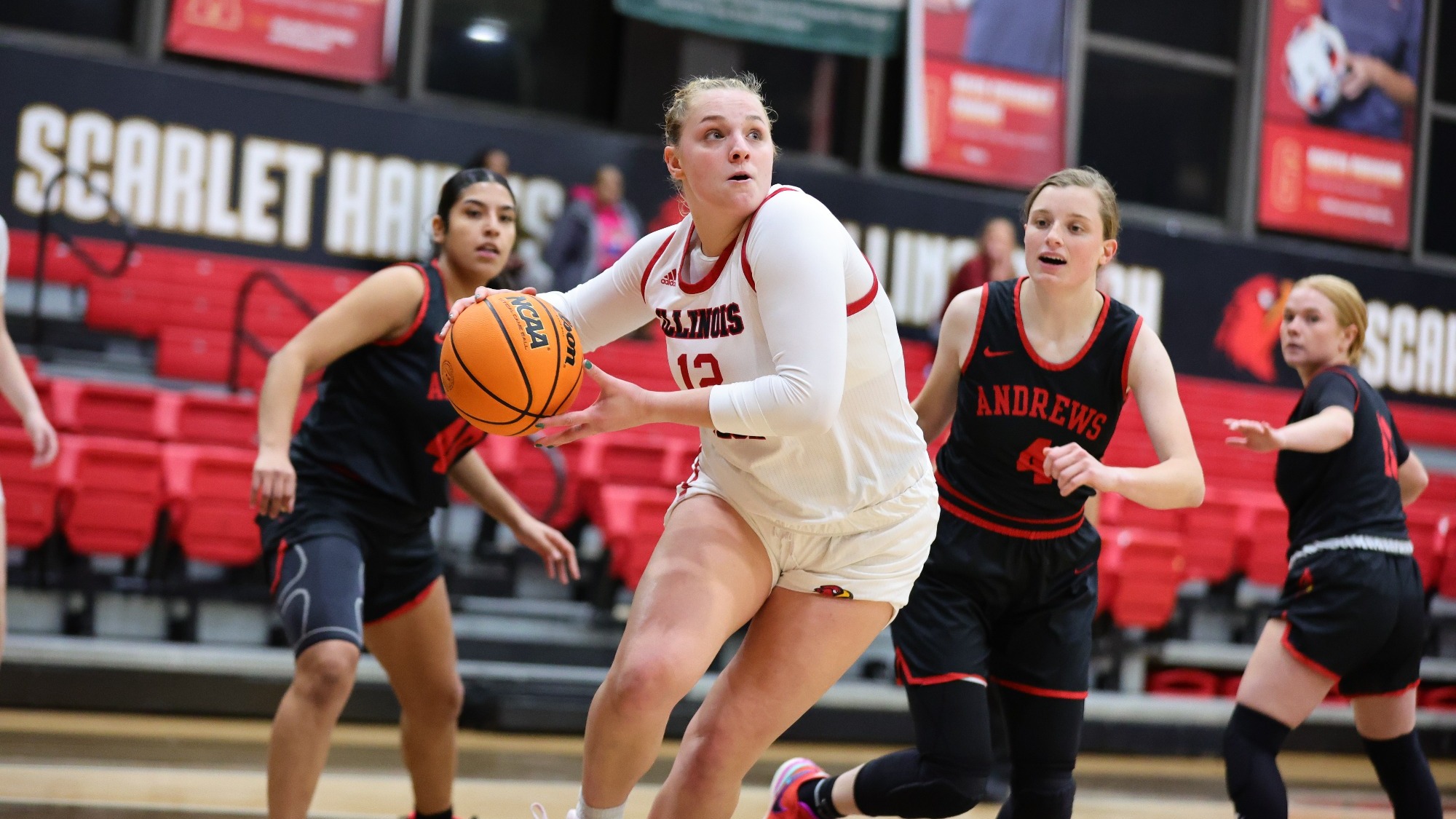 Women's Basketball Earns First Victory With Win Over Andrews - Illinois ...