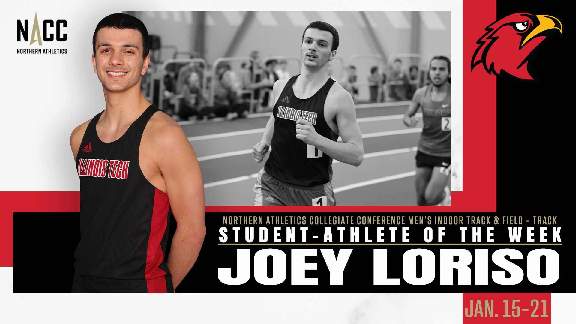 Loriso Earns NACC Men's Indoor Track and Field Student-Athlete Of The ...