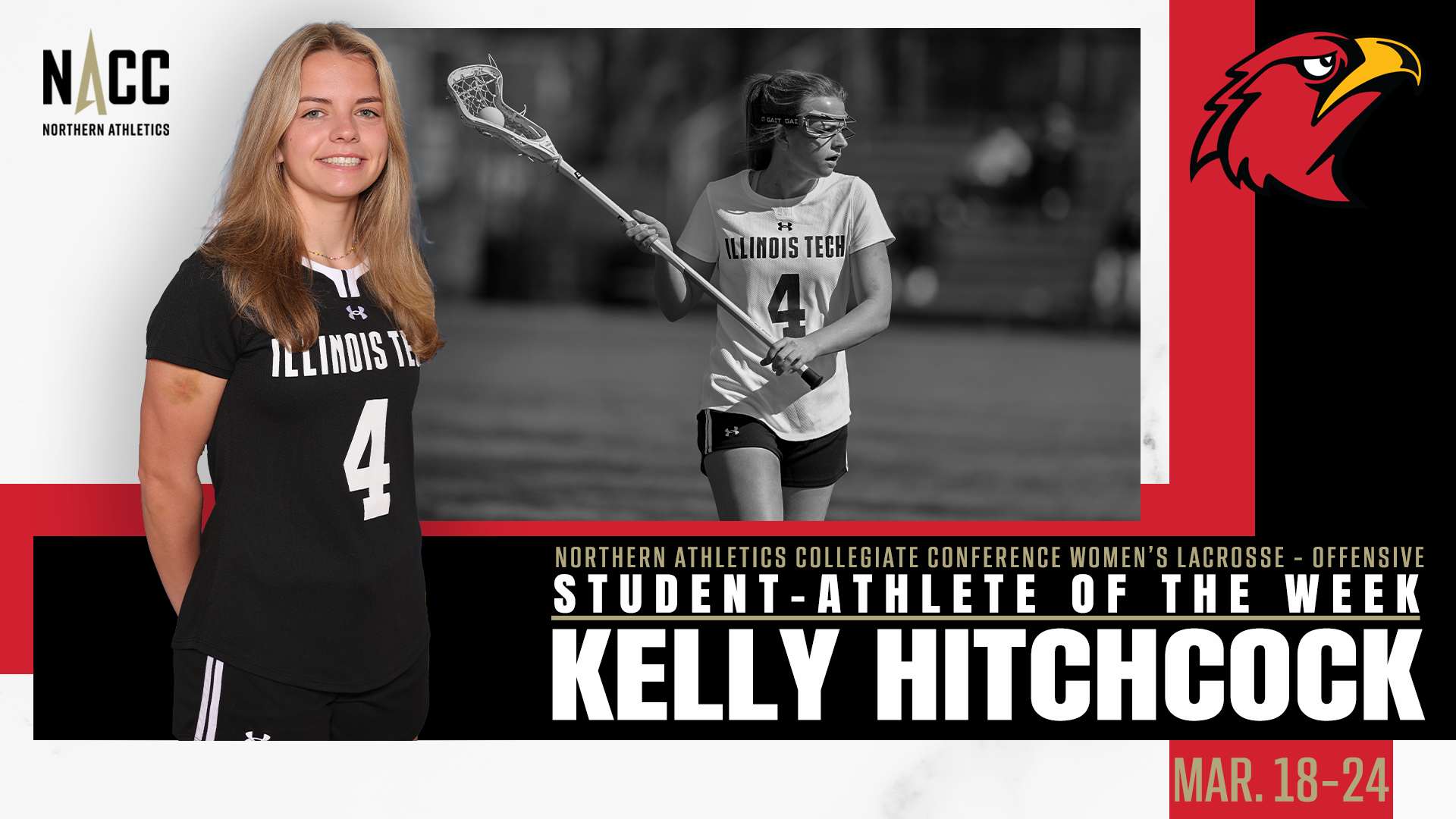 Hitchcock Earns NACC Women's Lacrosse Student-Athlete of the Week ...