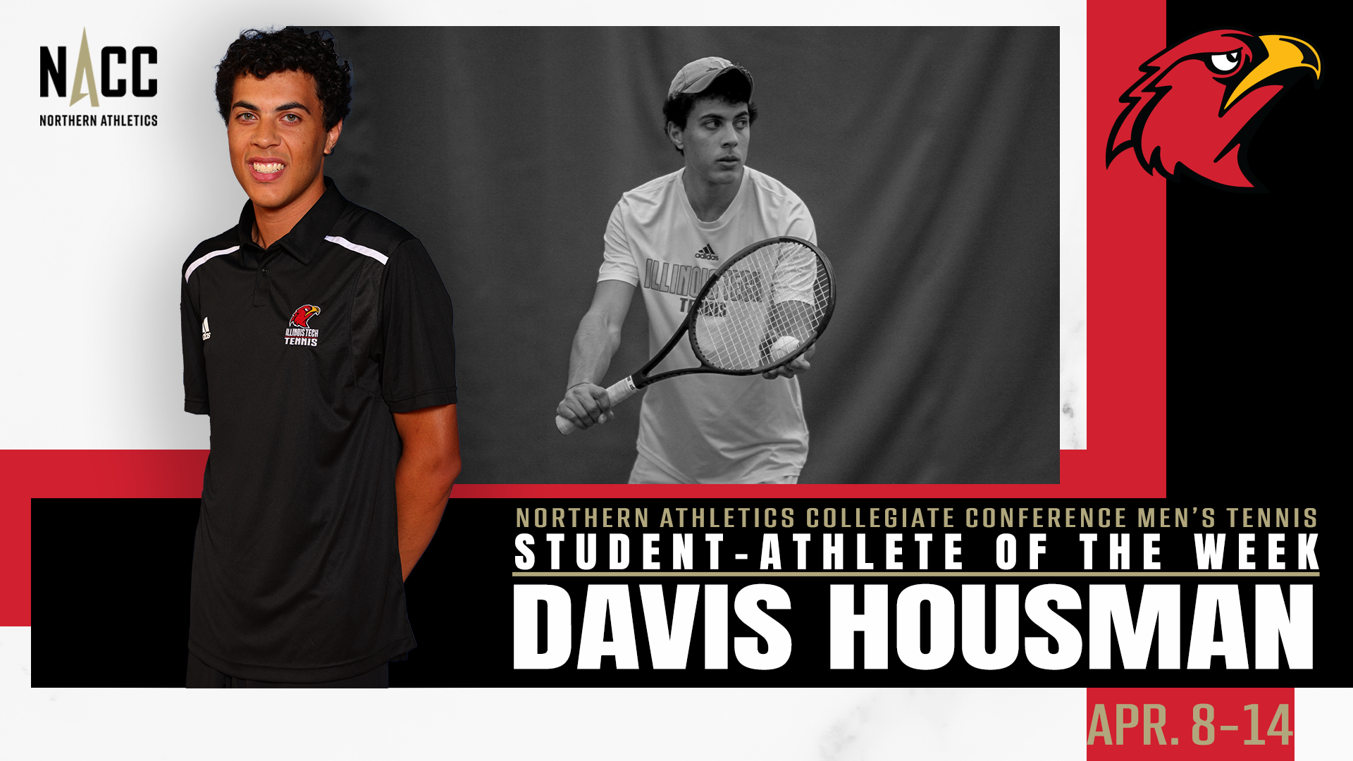 Housman Earns NACC Men's Tennis Student-Athlete of the Week Honors ...