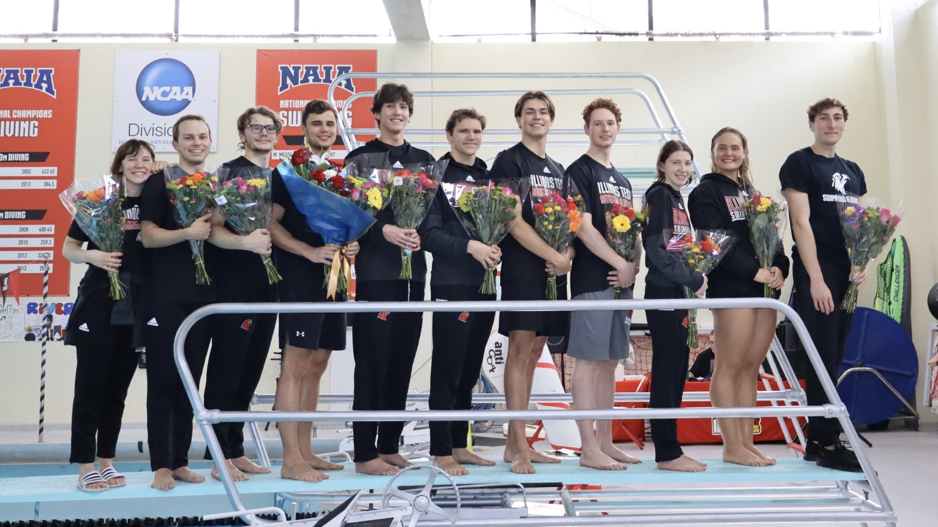 van Biljon And Men's Relay Teams Shine Early For Swimming & Diving At ...