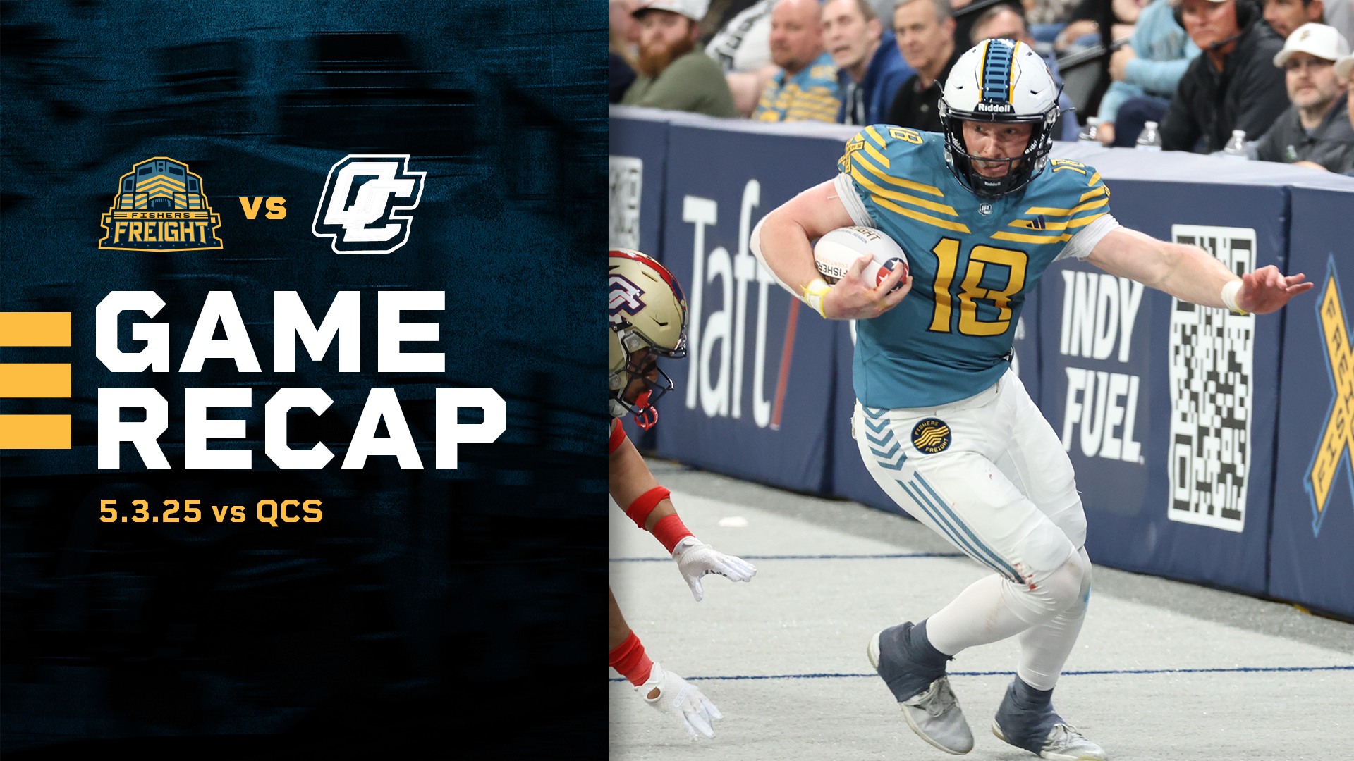 FREIGHT TAKE THE FIELD AT HOME FOR THE FIRST TIME EVER - Fishers ...